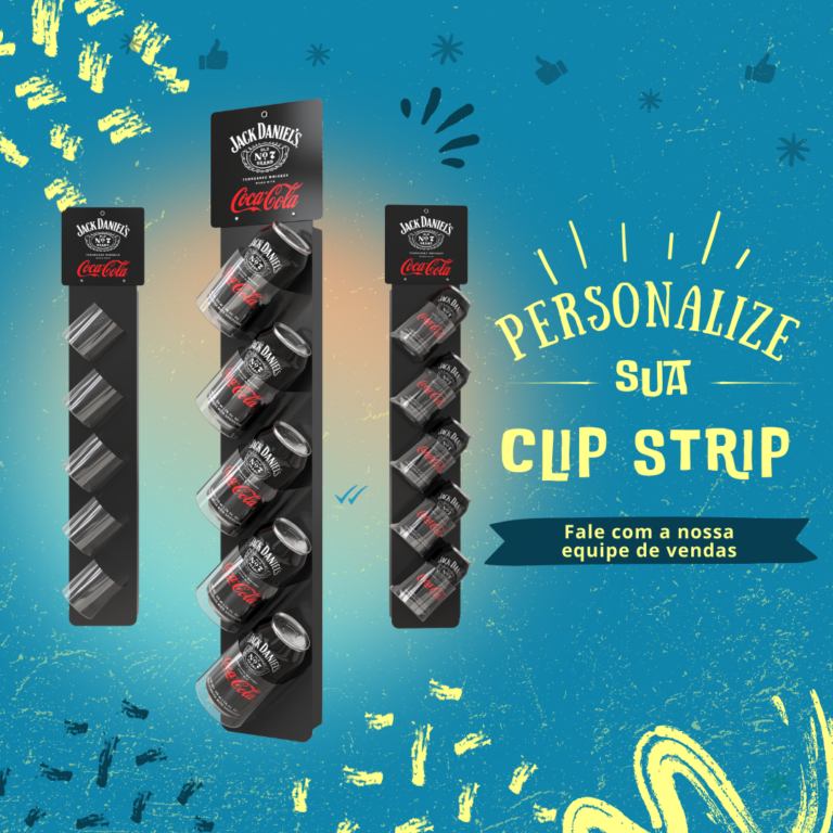 Visual Promo - Clip Strip com exposição criativa - Entrega para todo o ...